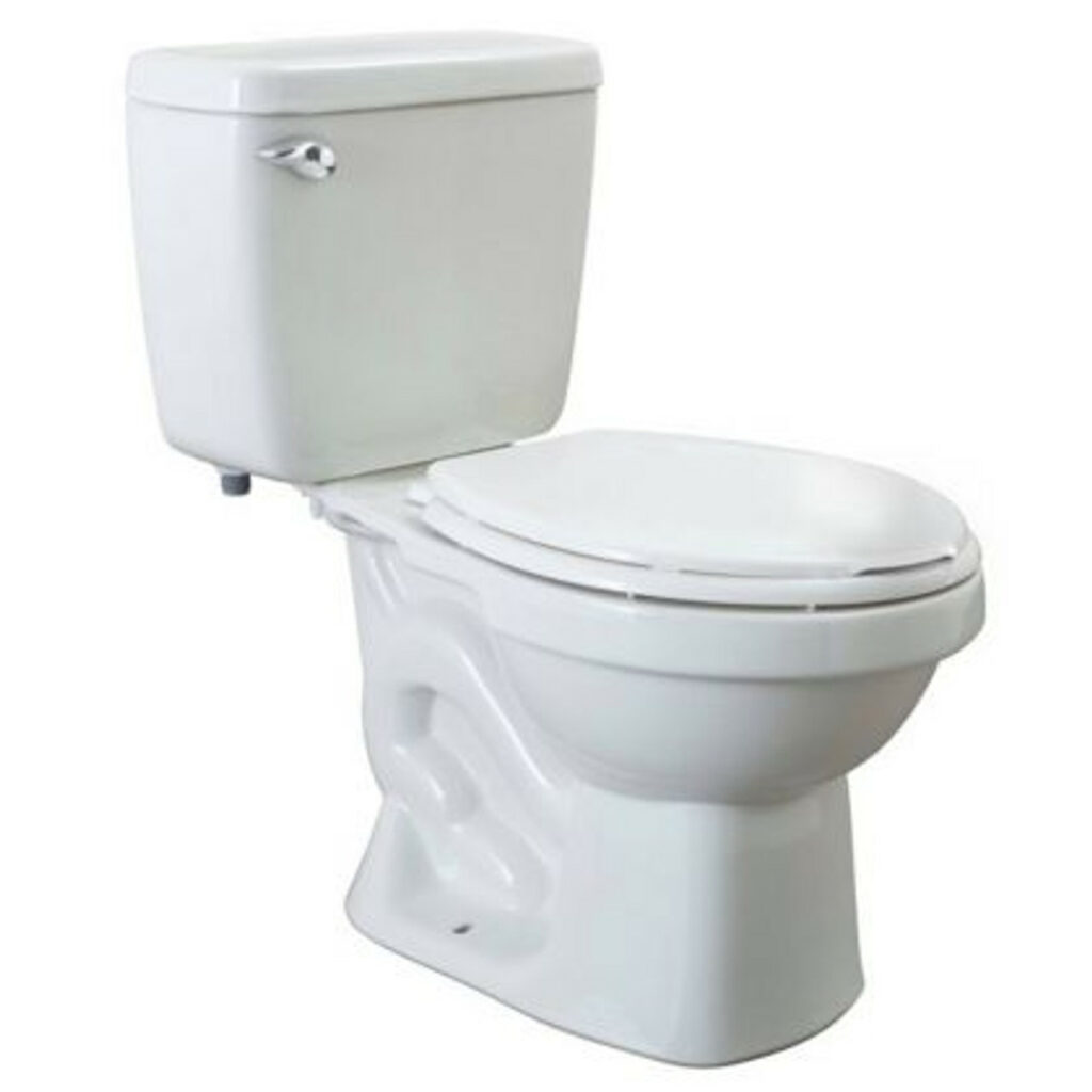 Corona Acuacer R/Front Round Toilet Set in White
